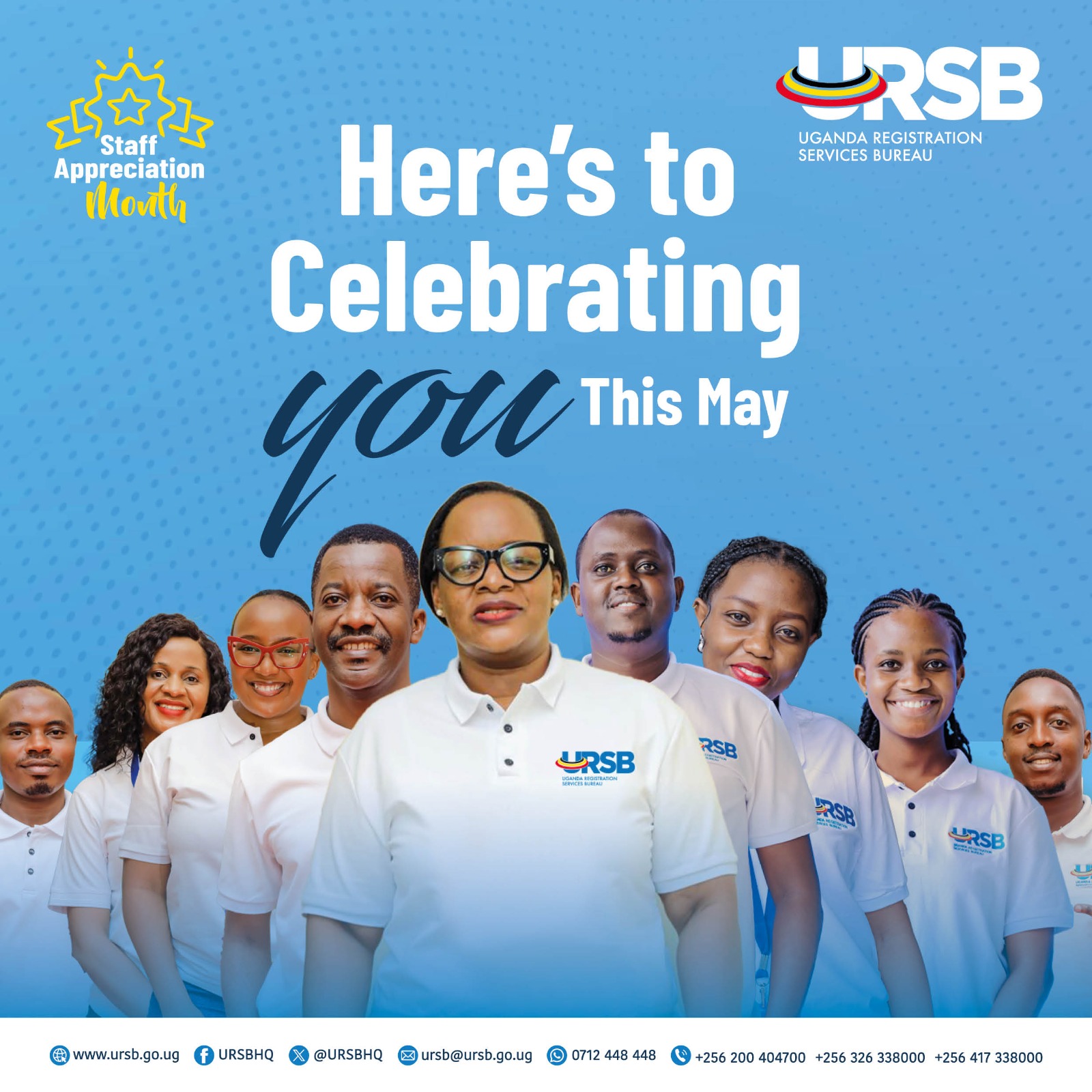 URSB Staff Appreciation Month Shines with Talent, Team Spirit, and Unforgettable Moments ...