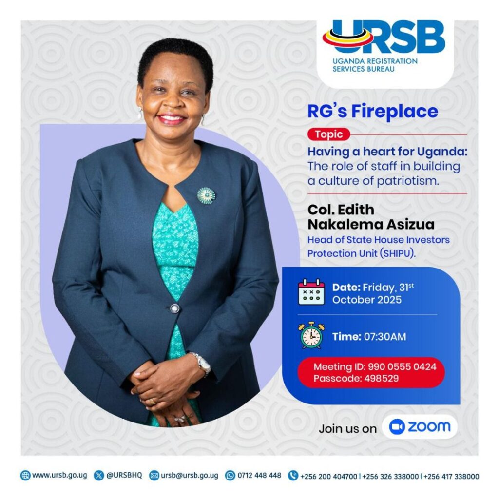 Col. Edith Nakalema Inspires URSB Staff to Embrace Patriotism Through ...